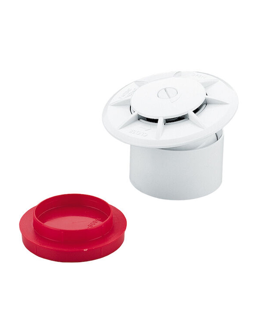 Boquilla fondo piscina hormigon ASTRAL oscilante 75mm PN6 22353 - Blanca